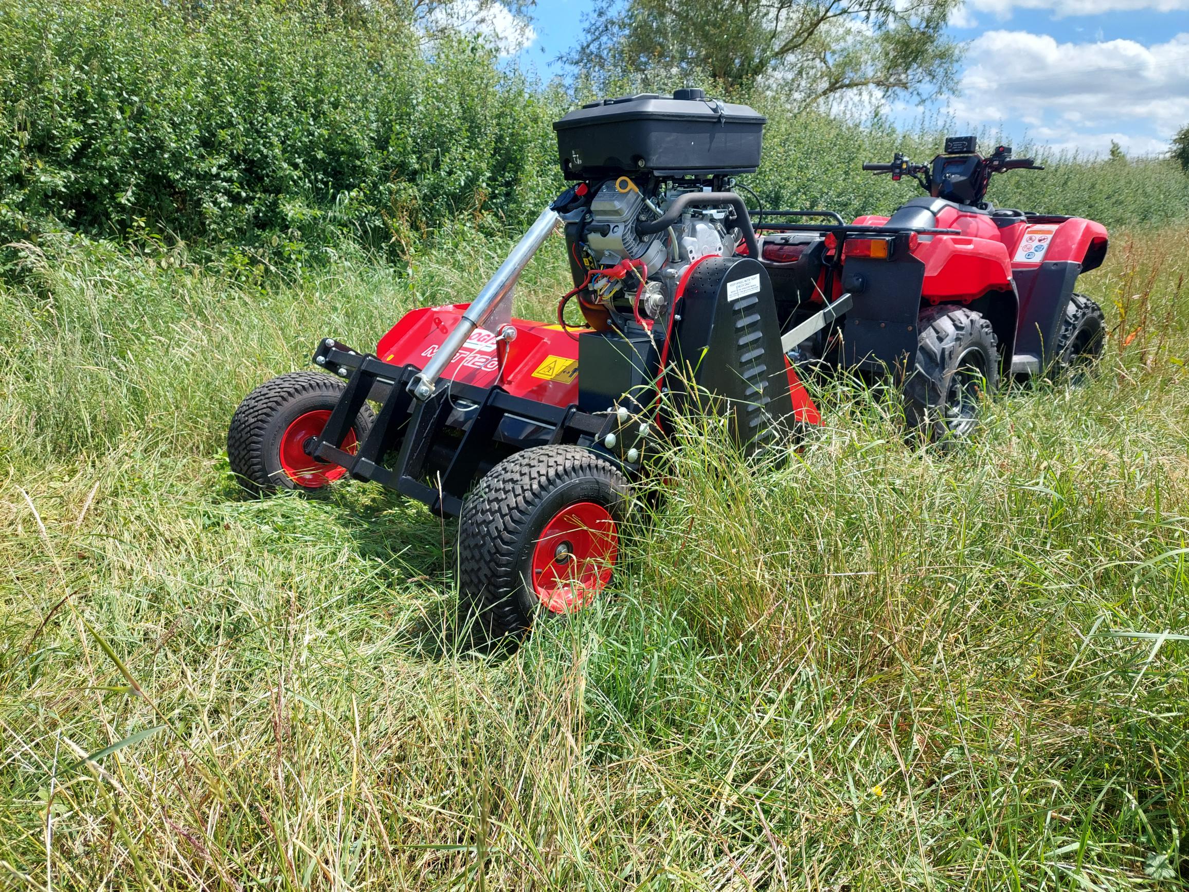 Logic MFT Scrub Buster Flail Mower 1.0m, 1.2m flail mower - T H WHITE ...