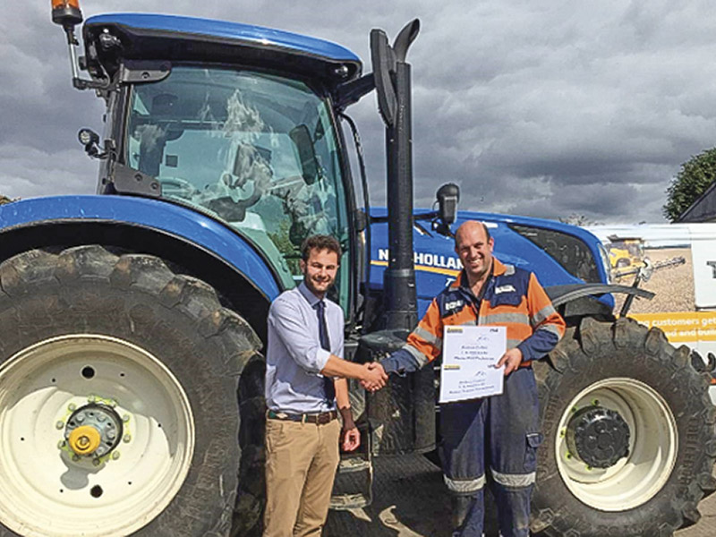 ANDREW COLLIER IS MASTER TECHNICIAN - T H WHITE Agriculture