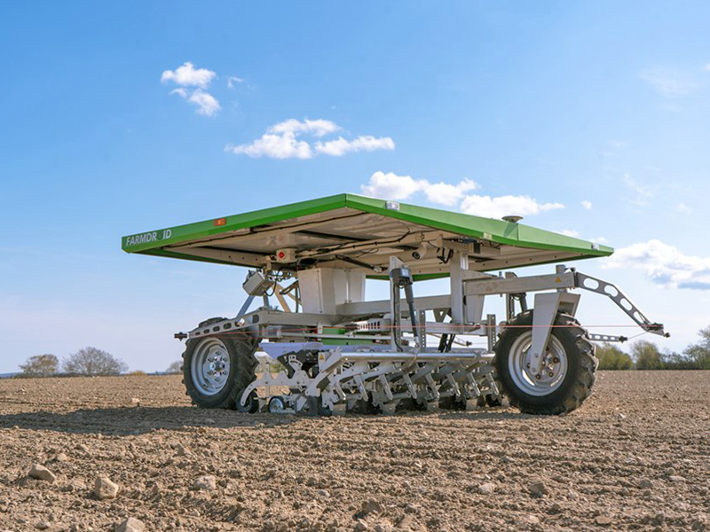 FarmDroid – the field-savvy seeding and weeding robot - T H WHITE ...